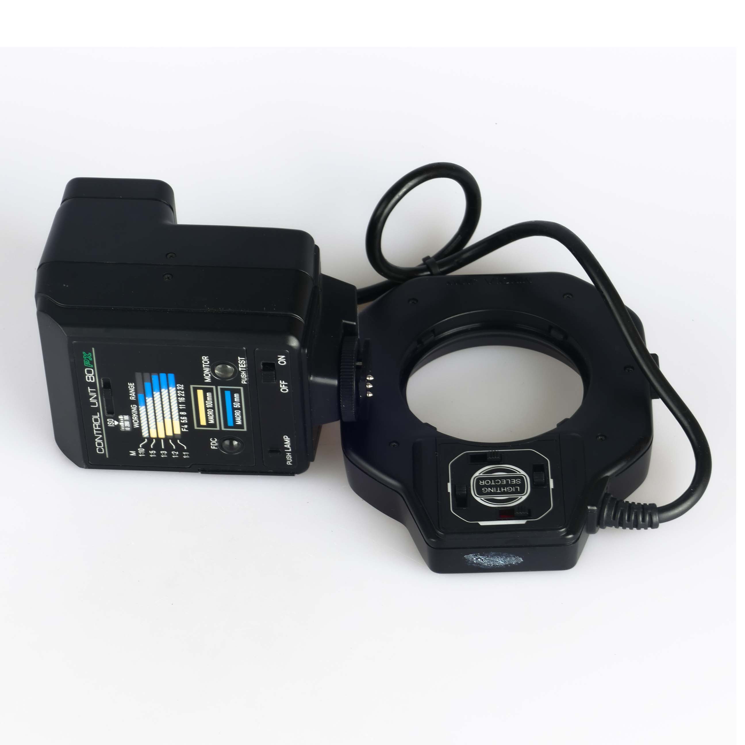 Minolta вспышка Auto electro flash macro 80px set | Kutuzov Photo